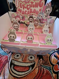 Authentic Popmart Labubu exciting macaron V1 & V2, Hobbies & Toys, Toys ...