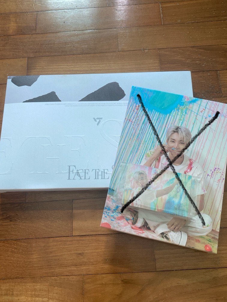 wts seventeen svt face the sun fts album unsealed pioneer ver ep5 carat ...