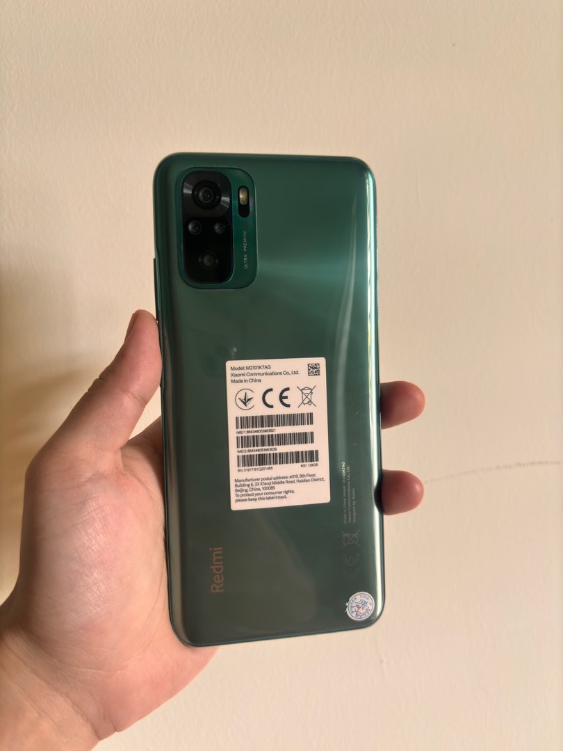 Xiaomi Redmi Note 10 Teal 128 GB, Mobile Phones & Gadgets, Mobile ...