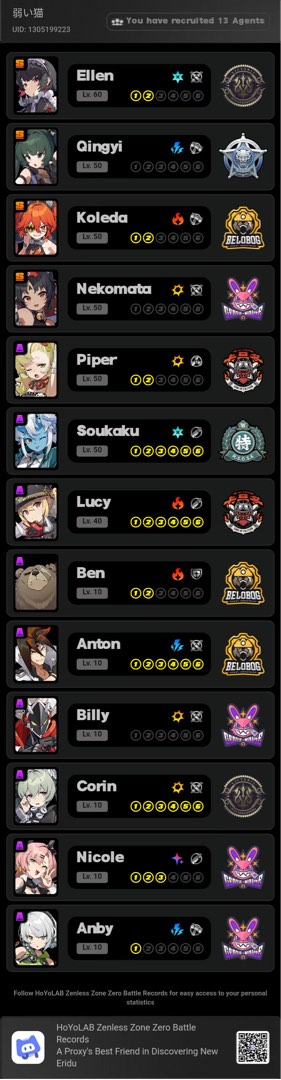 zenless zone zero zzz account lvl50, Video Gaming, Video Games, Others ...