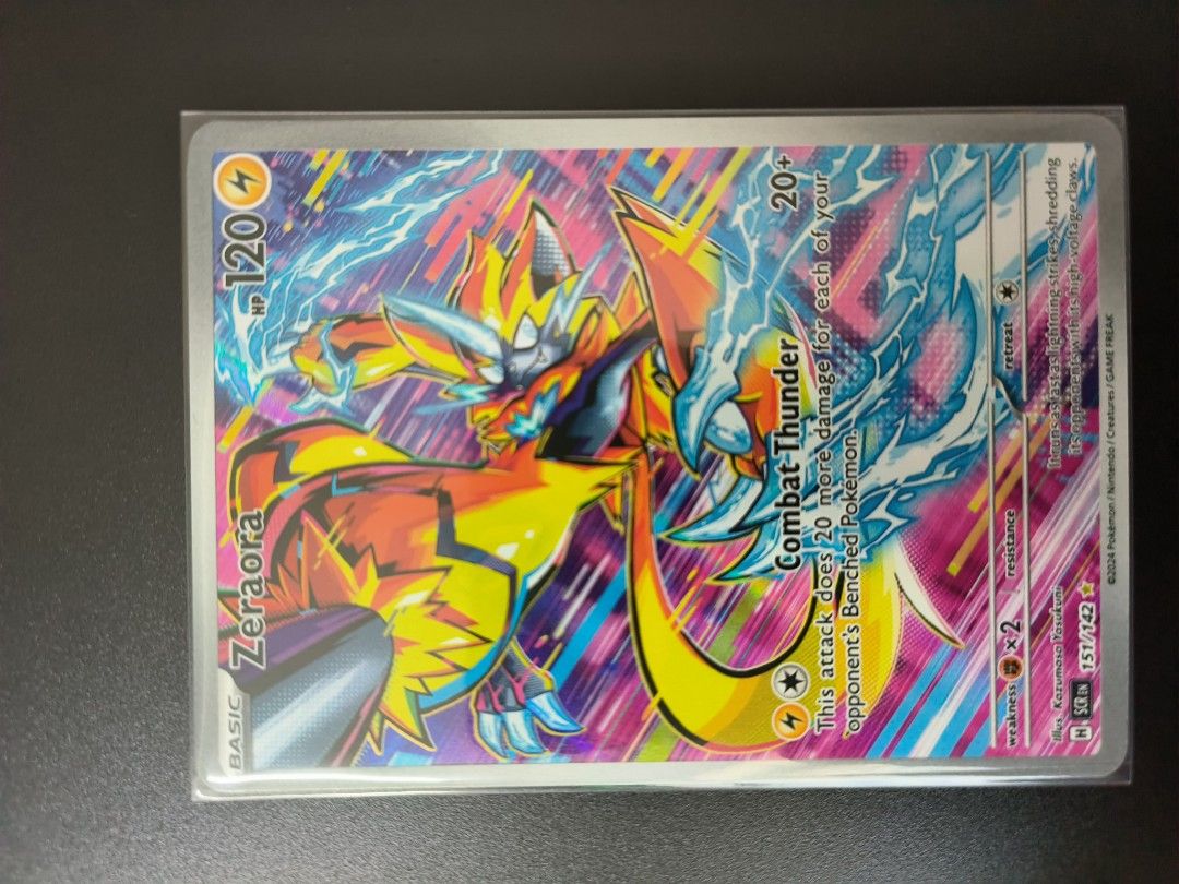 Zeraora 151/142 IR - Stellar Crown, Hobbies & Toys, Toys & Games on ...