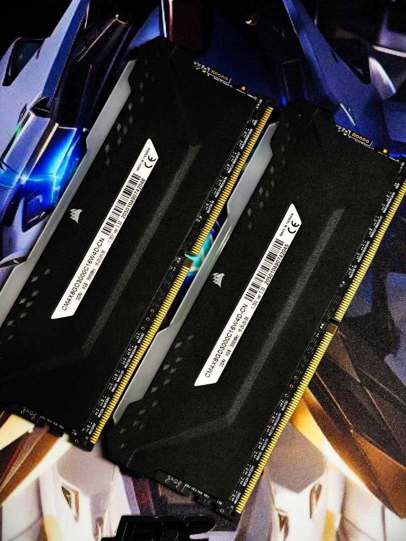 16GB (8GB X2) CORSAIR VENGEANCE RGB PRO Series 3000MHZ XMP DESKTOP ...