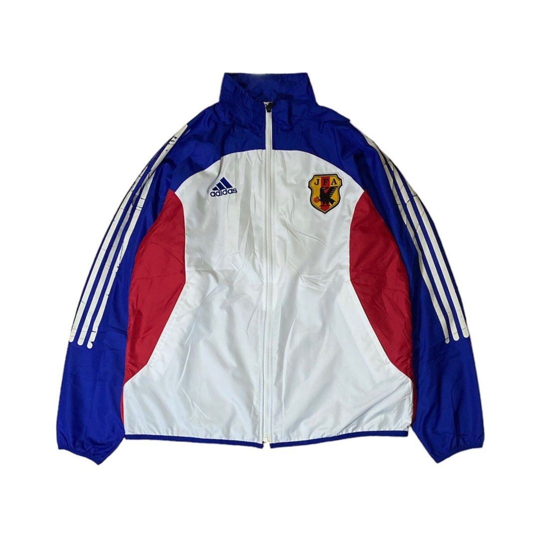 2002 Adidas Japan JFA Track Jacket / Windbreaker, Men's Fashion, Coats, Jackets and Outerwear on ...