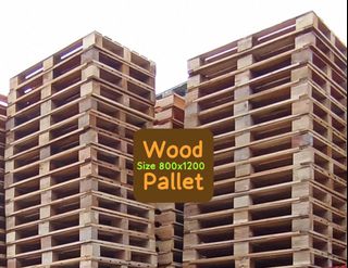 WOOD PALLET(4X8), Furniture & Home Living, Outdoor Furniture on Carousell