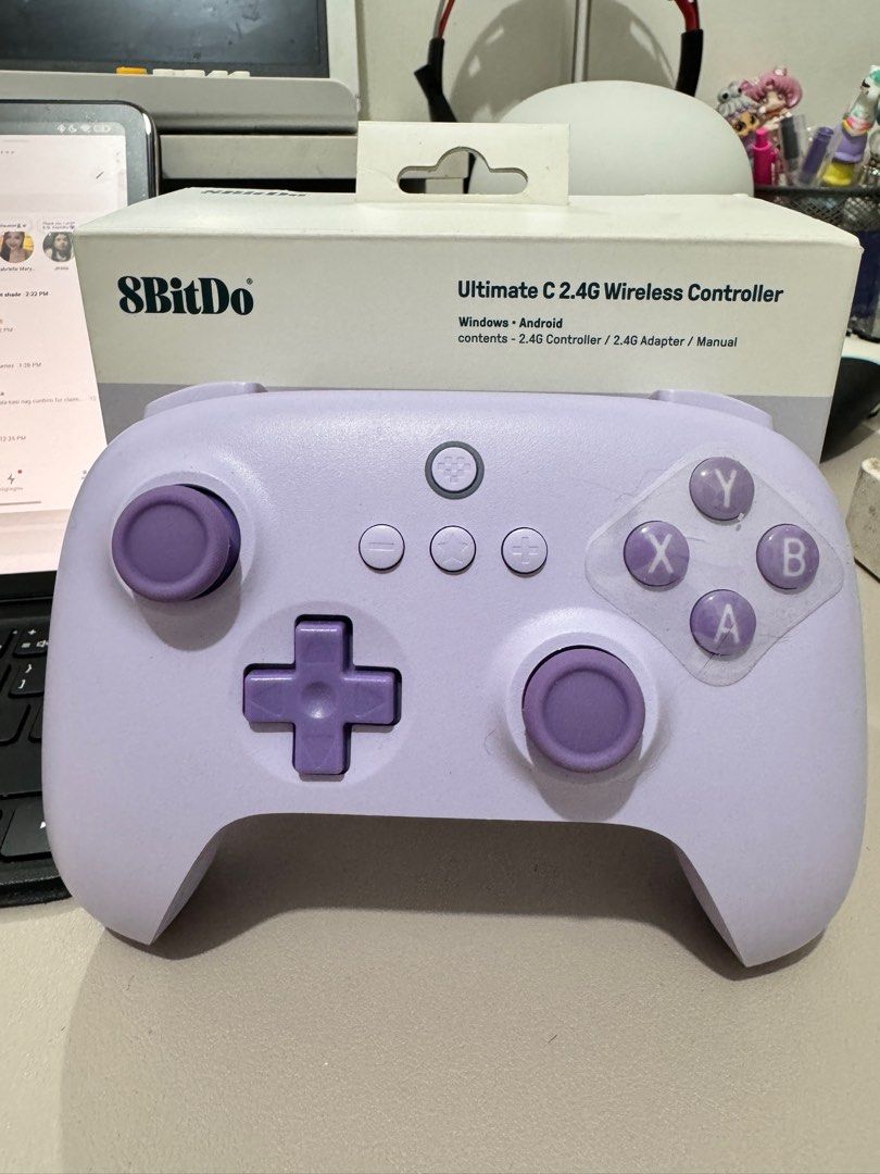 8BitDo Purple Controller, Video Gaming, Gaming Accessories, Controllers ...