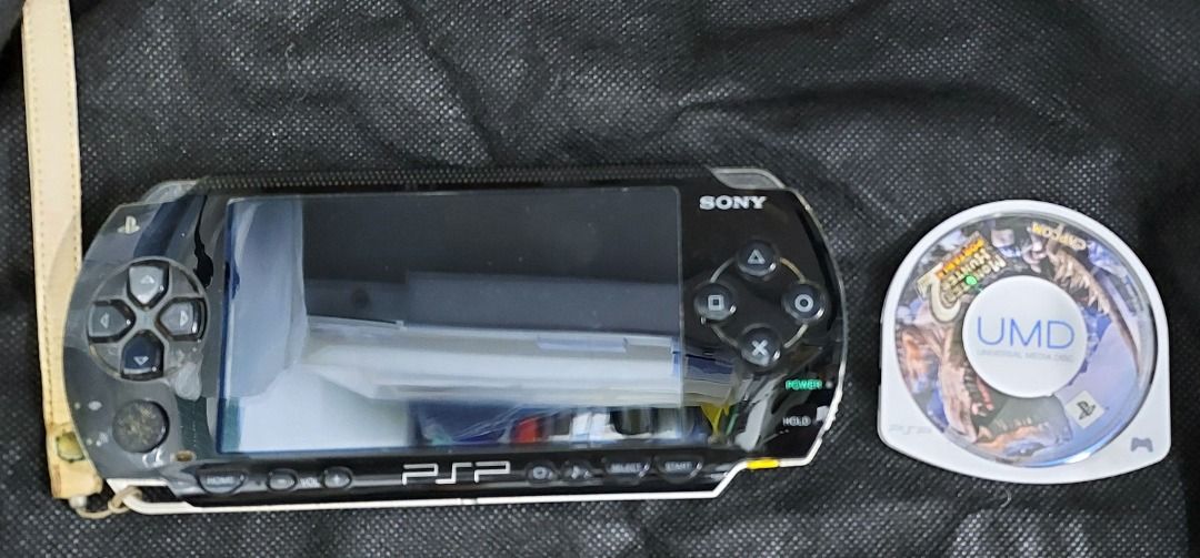中古 SONY PSP PlayStationPortable UMD Monster Hunter2 魔物獵人 2G Memory Card 黑色, 電子遊戲, 電子遊戲 ...