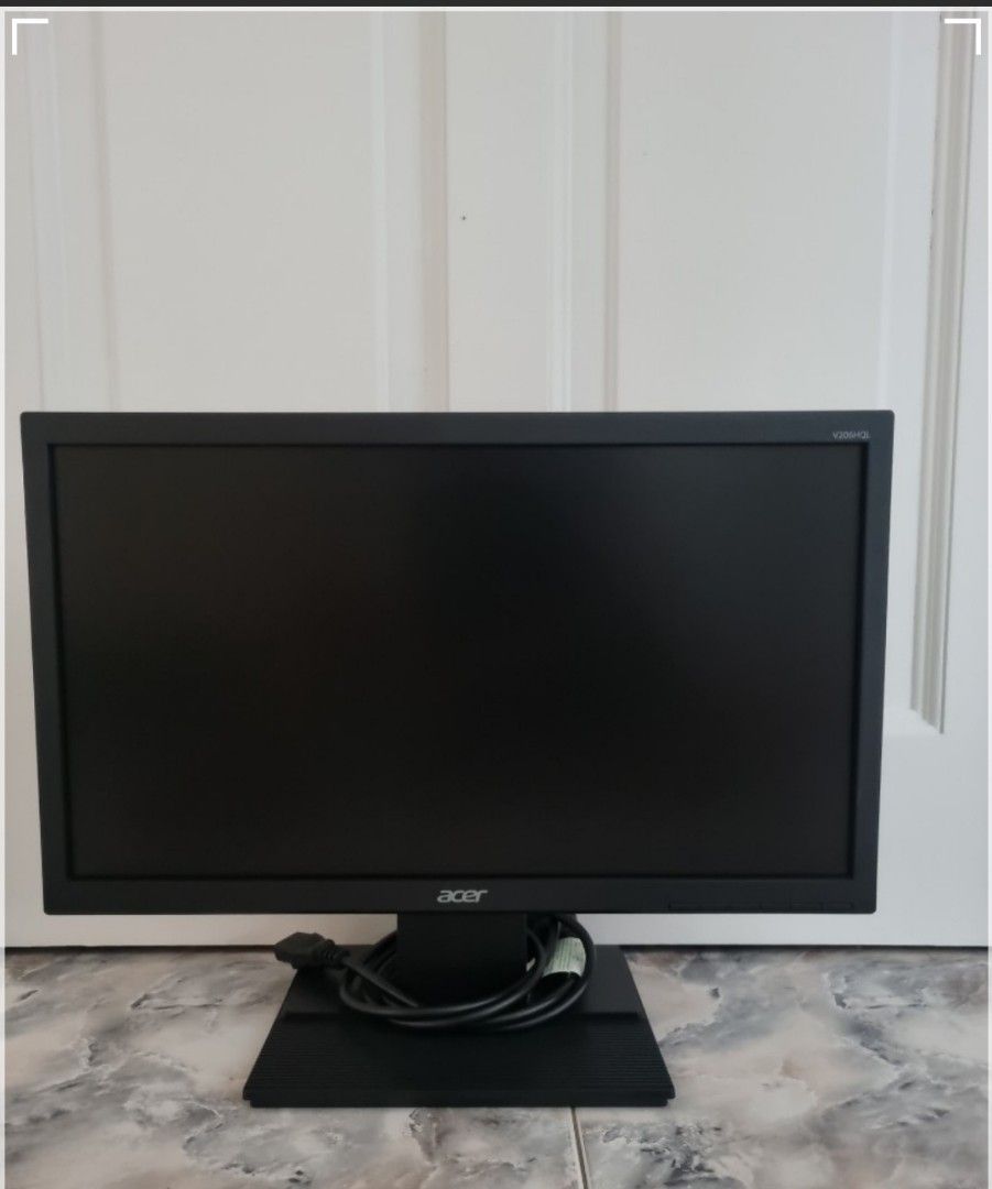 ACER 19.5 inch V206HQL MONITOR (security cctv game nursery learning HBL ...