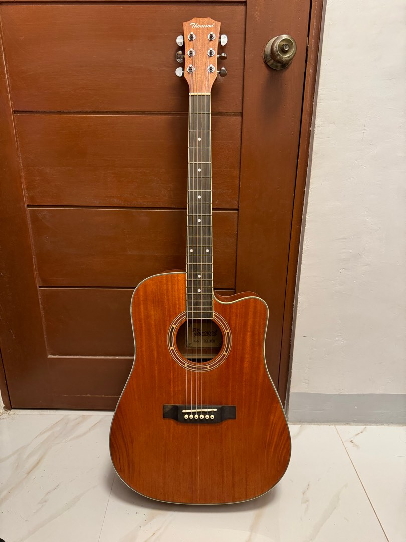 Acoustic Thomson Guitar, Hobbies & Toys, Music & Media, Musical ...