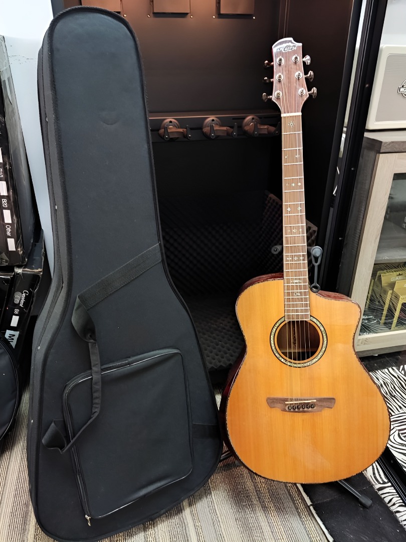 Aiersi Full Solid Acoustic Guitar Spruce Master – SG03SMCN-41, Hobbies & Toys, Music & Media ...