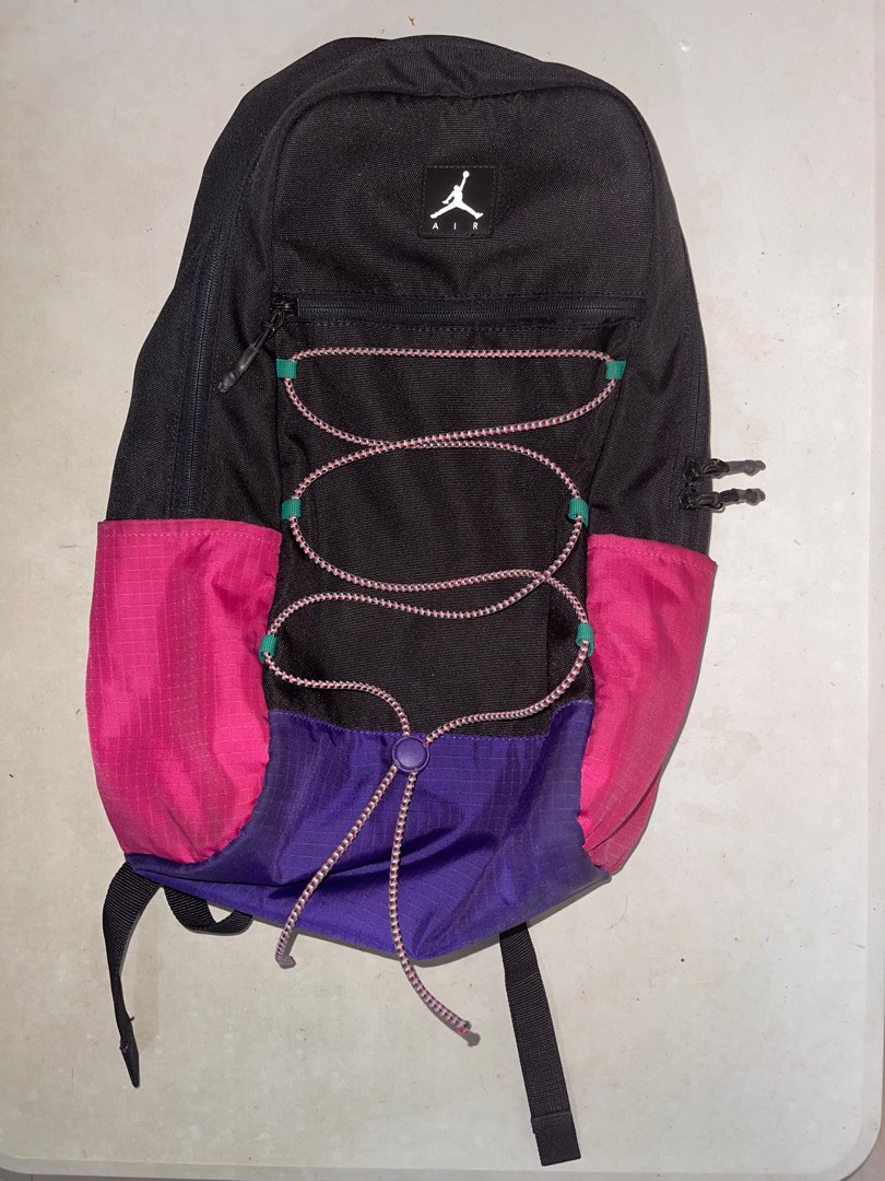 Original Air Jordan Jan All Grounds Backpack 'Black Pink Purple', Men's ...