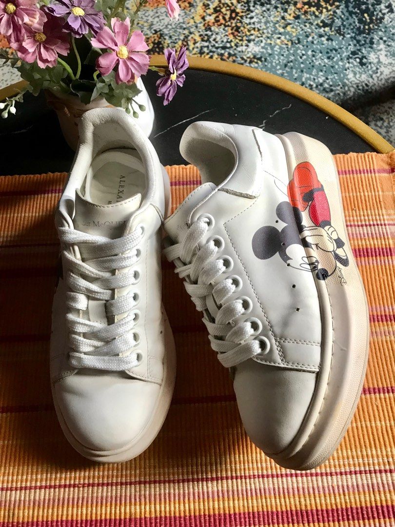 Alexander McQueen & Mickey Disney, Women's Fashion, Footwear, Sneakers ...