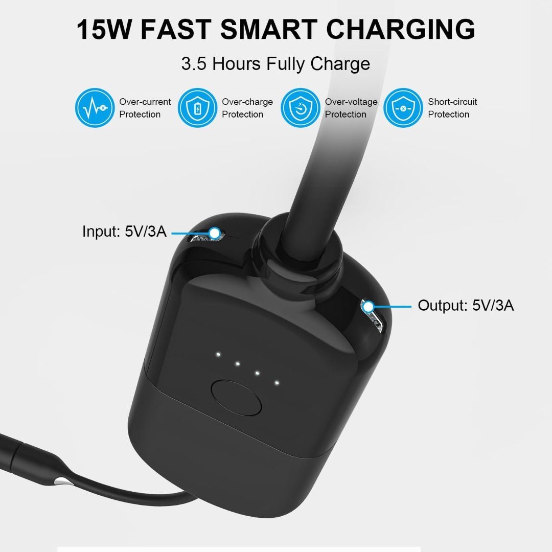 AMVR 8000mAh Battery Pack Compatible with Meta/Oculus Quest 3/Quest Pro ...