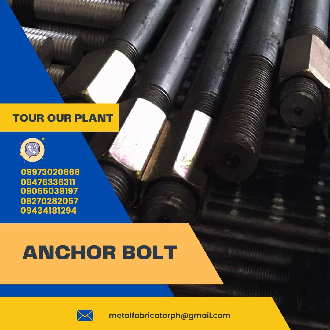 Anchor Bolt | Headed Bolt | Stud Bolt | Northern Uprising Construction ...
