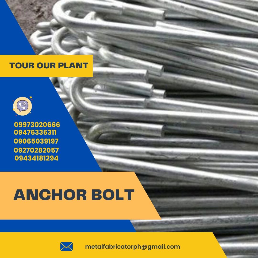 Anchor Bolt | U-Bolt | Northern Uprising Construction | Pipe Casing ...