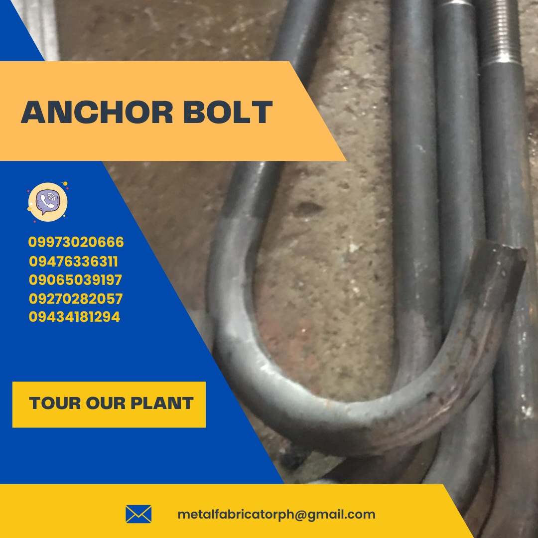Anchor Bolt | U-Bolt | Northern Uprising Construction | Round Bar ...