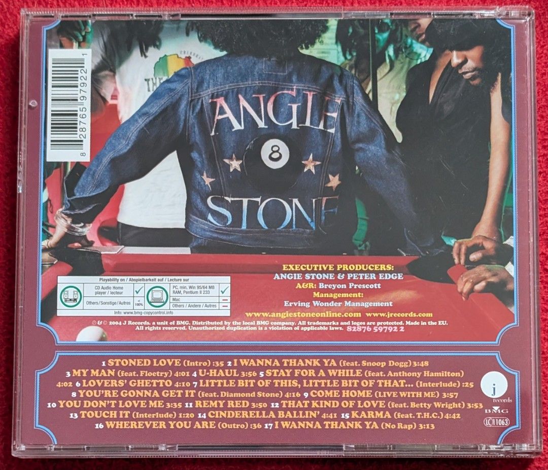 Angie Stone STONE LOVE CD, Hobbies & Toys, Music & Media, CDs & DVDs on ...