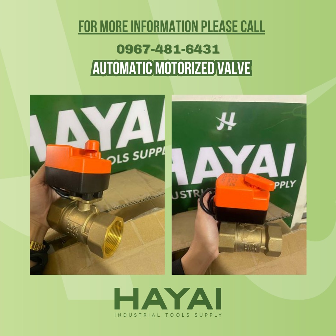 Automatic Motorized Valve, Commercial & Industrial, Construction Tools ...