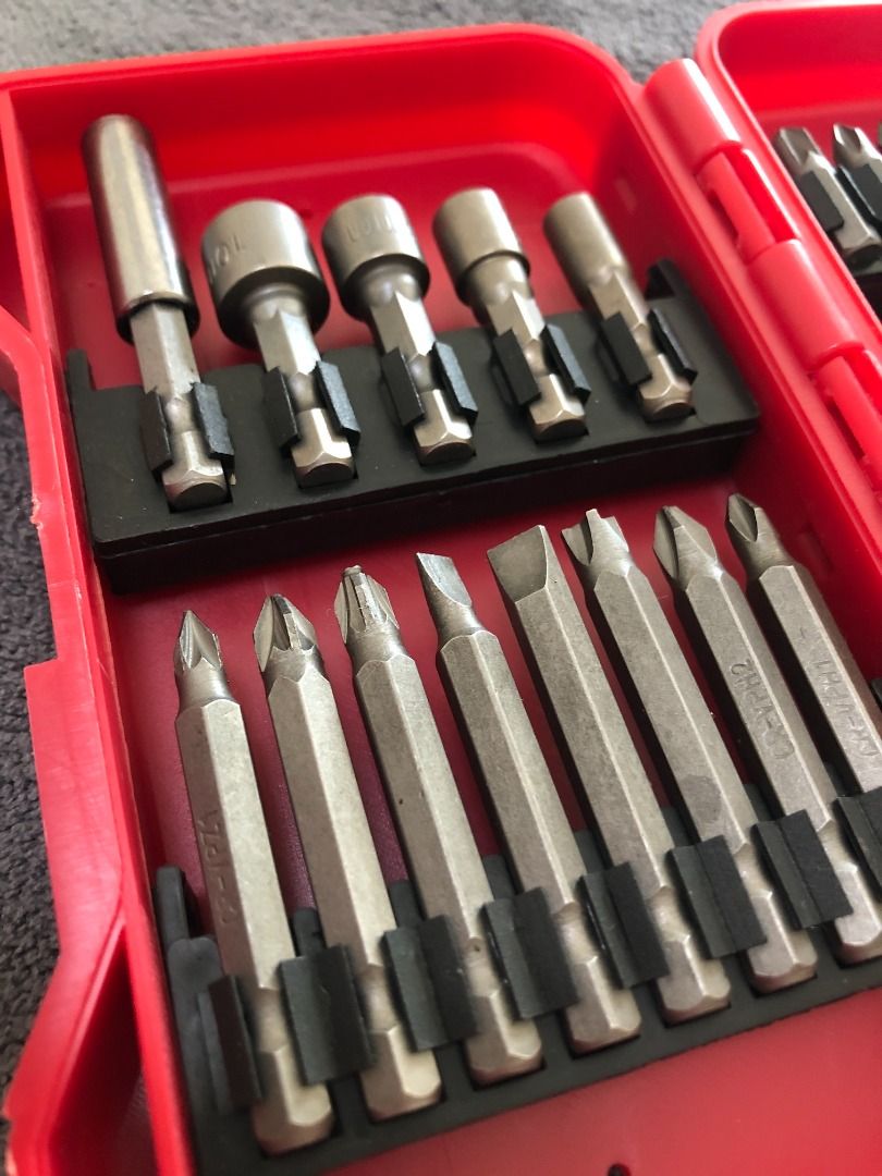 Basic 37-Piece CR-V / Chrome Vanadium steel Screwdriver Bit Set ...