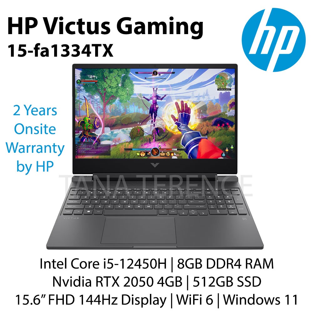 [BRAND NEW] HP Victus 15 Intel Core i5-12450H RTX 2050 8GB RAM 512GB ...