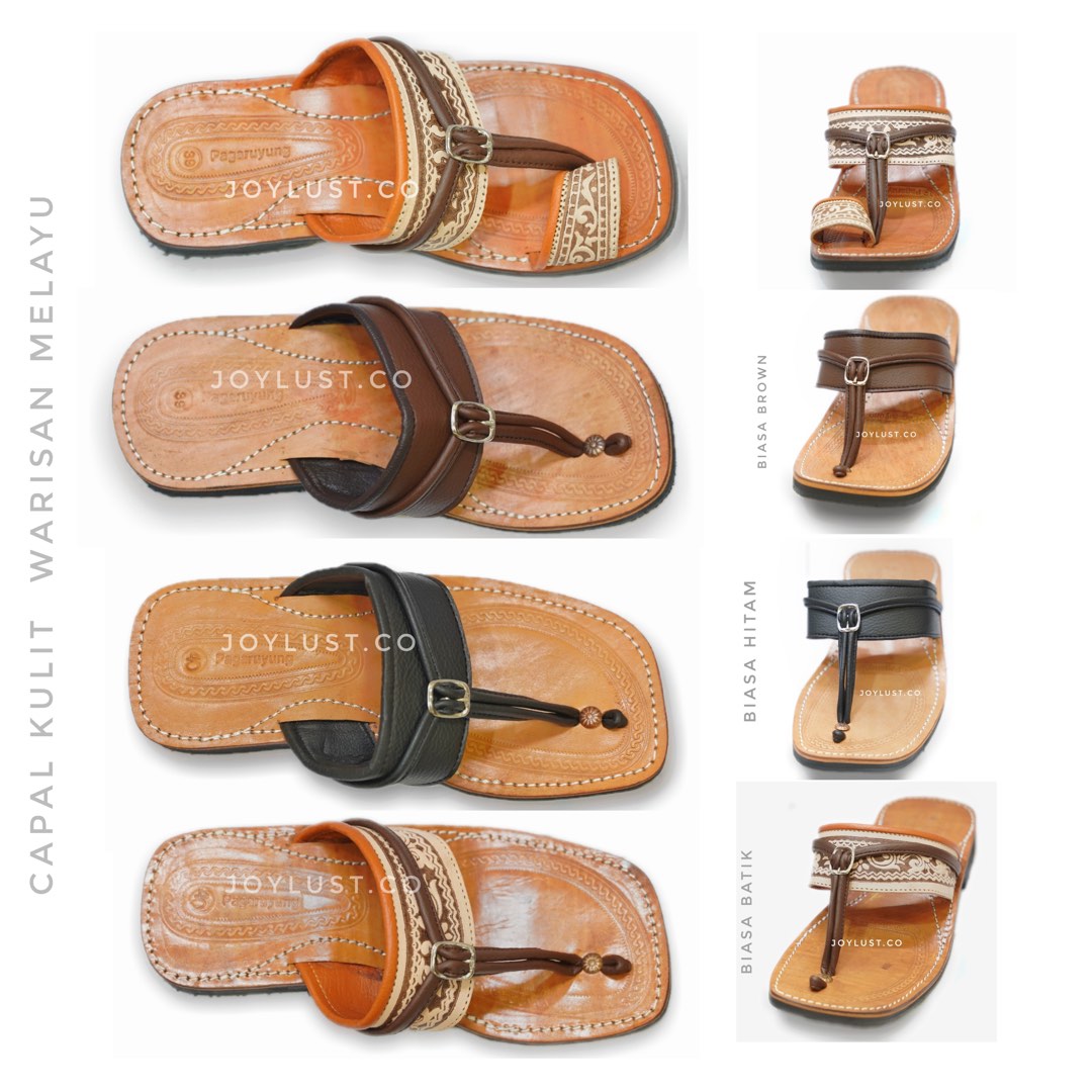 Capal Kulit Tradisional Buatan Tangan, Men's Fashion, Footwear ...