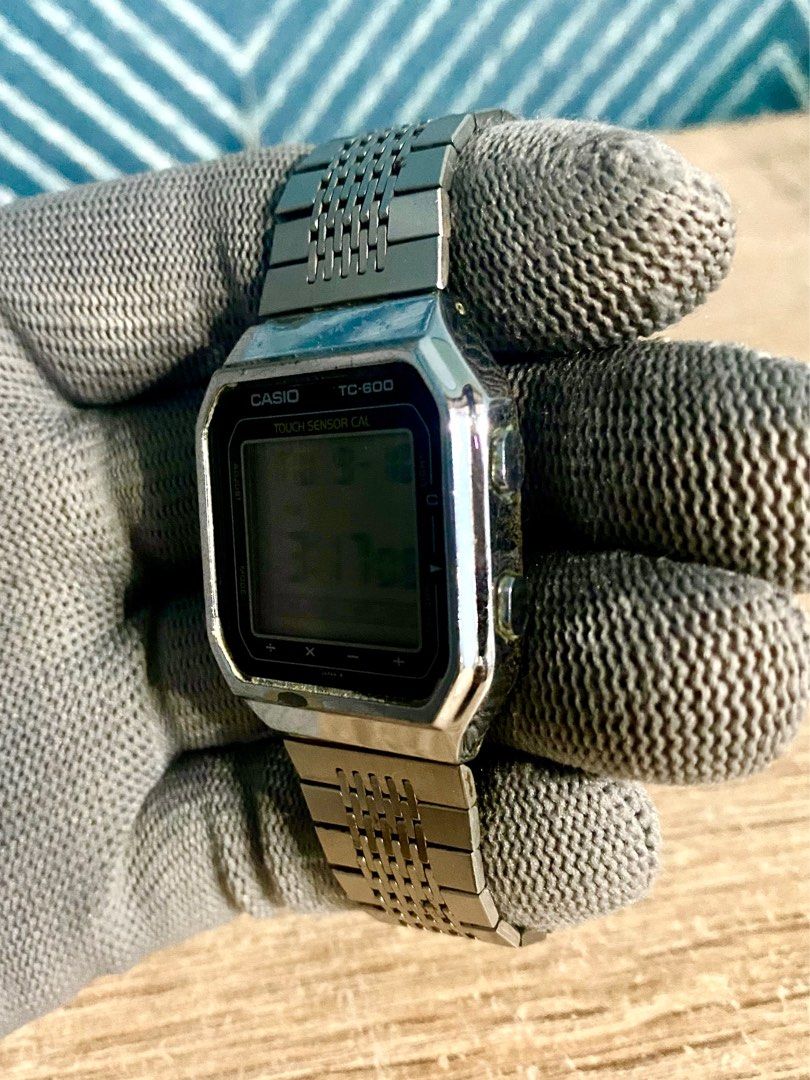 Casio Touchscreen Calculator Watch, Men's Fashion, Watches ...