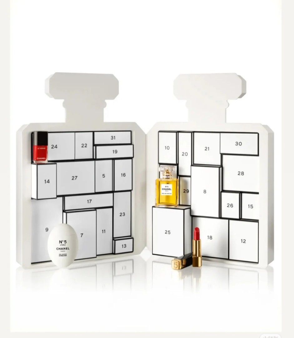 Chanel N5 Advent Calendar Gift Set, Beauty & Personal Care, Fragrance ...