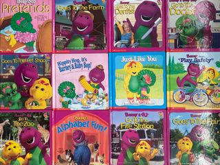 Original Barney VCD, Hobbies & Toys, Toys & Games on Carousell