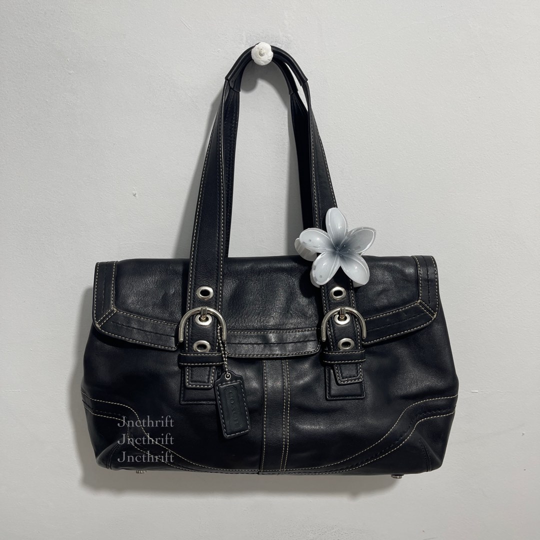 COACH Hamilton hobo leather handbag/shoulder bag, Women's Fashion, Bags ...