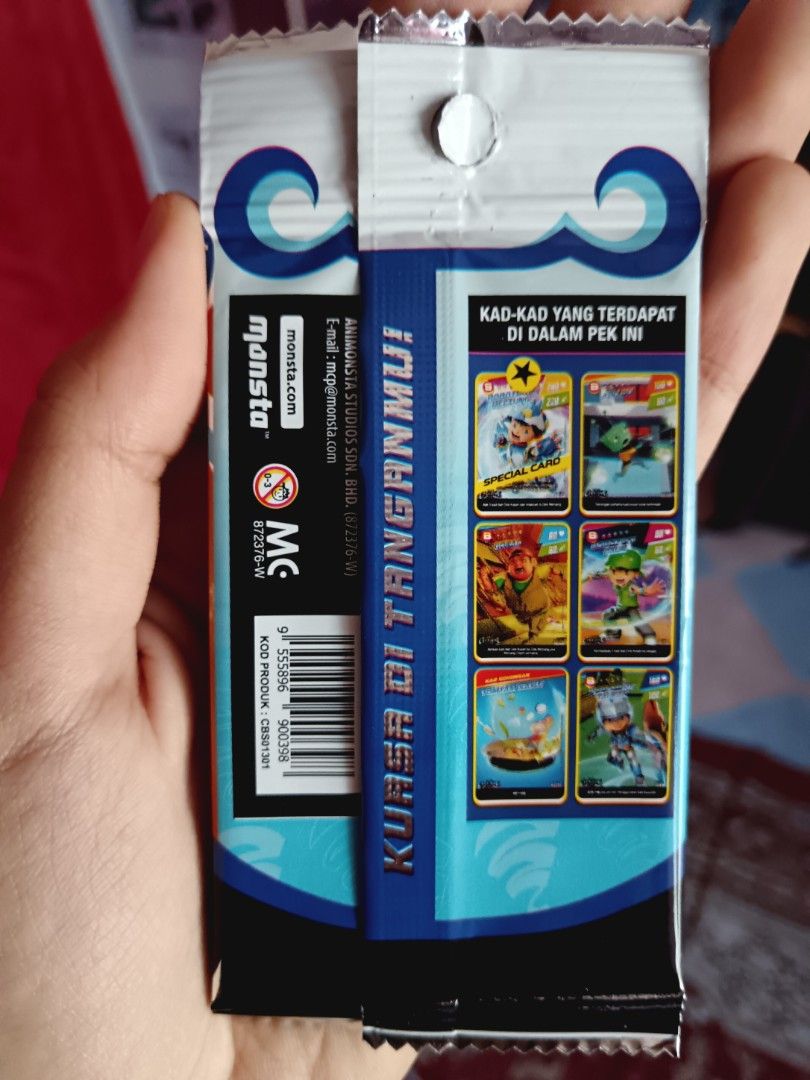 COD ONLY Monsta galaxy card pek cyclone fury Boboiboy beliung Alternate ...