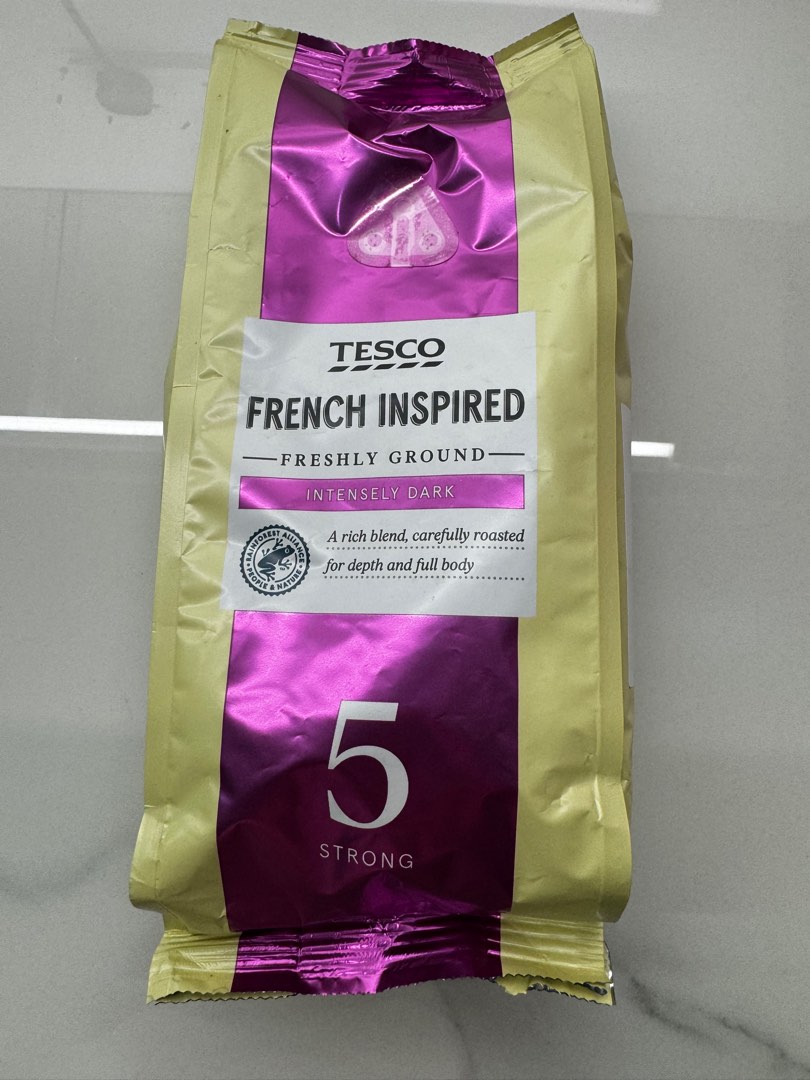Tesco French inspired Coffee powder, Food & Drinks, Beverages on Carousell
