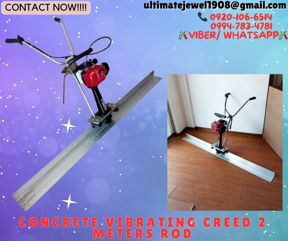 Concrete Vibrating Creed 2 Meters Rod - Concrete Vibration Screed Floor ...