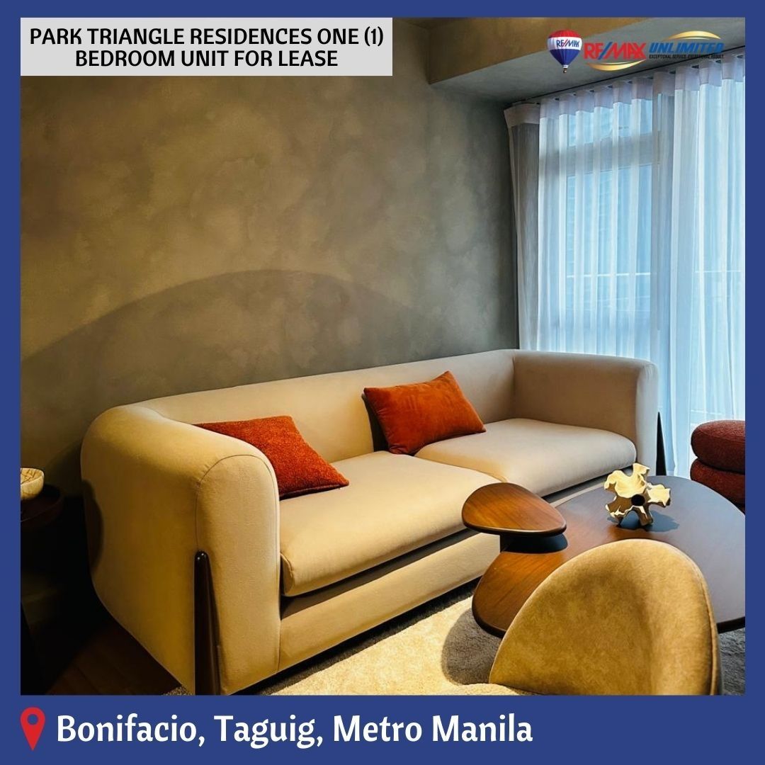 C-PD0557 - Park Triangle Residences One (1) Bedroom Unit For Lease ...