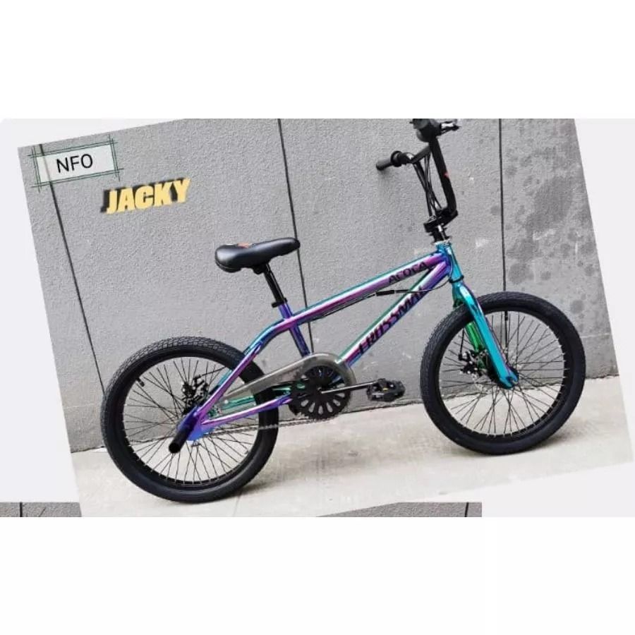 CROSSMAC ACOCA BMX RAINBOW STEEL 20 INCH SUPERSTAR Chameleon bikes 13 ...
