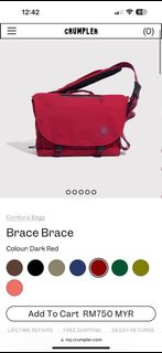 CRUMPLER : STRENGTH OF CHARACTER (MESSENGER), Men's Fashion, Bags ...