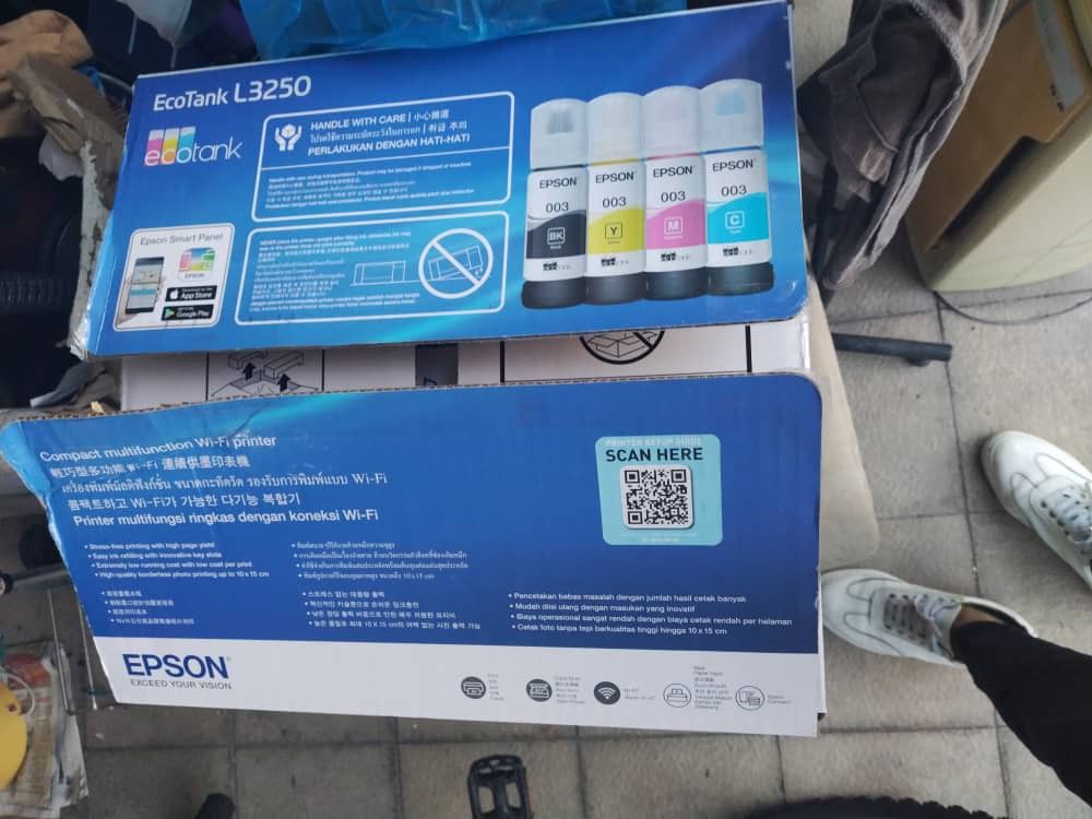 Epson Printer L3250 Wireless, Computers & Tech, Printers, Scanners ...