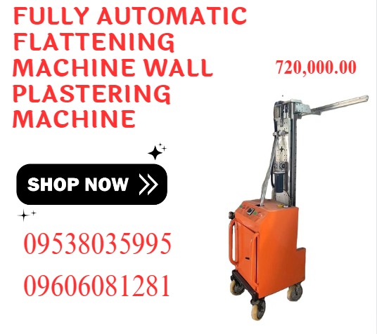 Fully Automatic Flattening Machine Wall Plastering Machine, Commercial & Industrial, Industrial ...