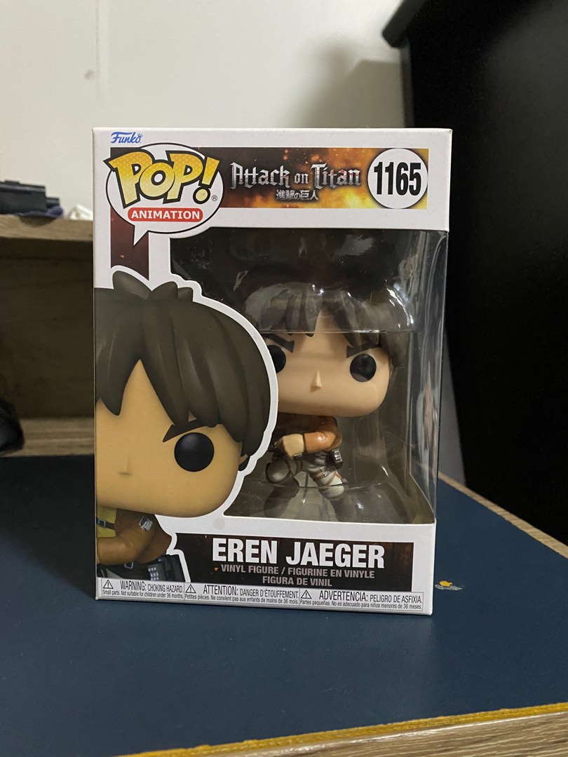 Funko POP: Attack on Titan Eren Jaeger, Hobbies & Toys, Toys & Games on ...