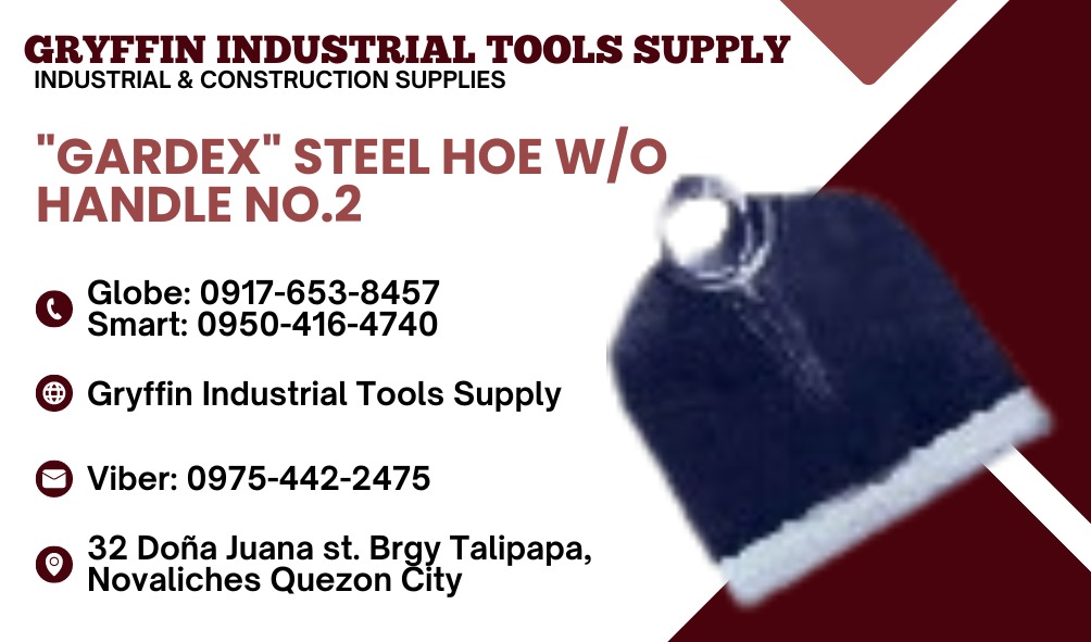 "GARDEX" STEEL HOE W/O HANDLE NO.2, Commercial & Industrial, Industrial ...