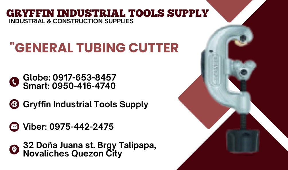 "GENERAL TUBING CUTTER, Commercial & Industrial, Industrial Equipment ...