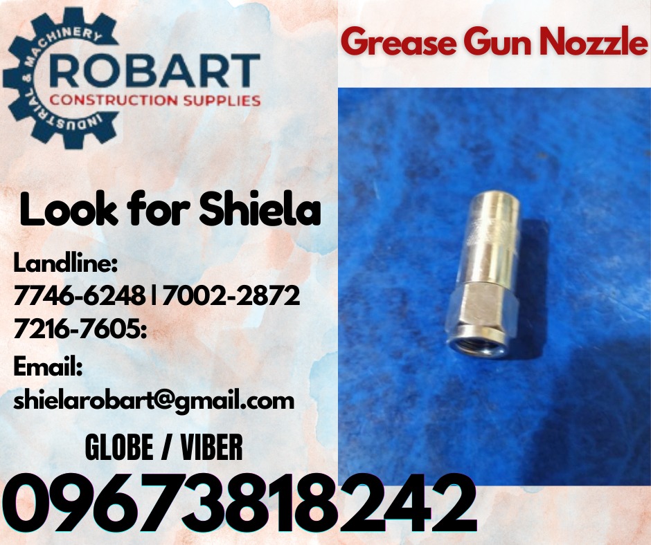 Grease Gun Nozzle, Commercial & Industrial, Construction Tools ...