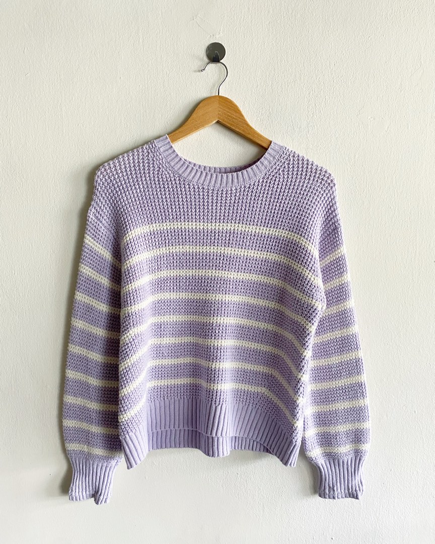 GU UNIQLO SOFT PURPLE TOP, Women's Fashion, Tops, Longsleeves on Carousell