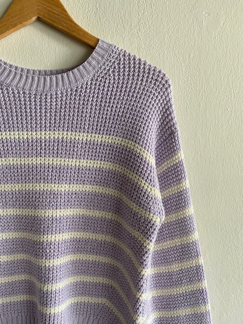 GU UNIQLO SOFT PURPLE TOP, Women's Fashion, Tops, Longsleeves on Carousell