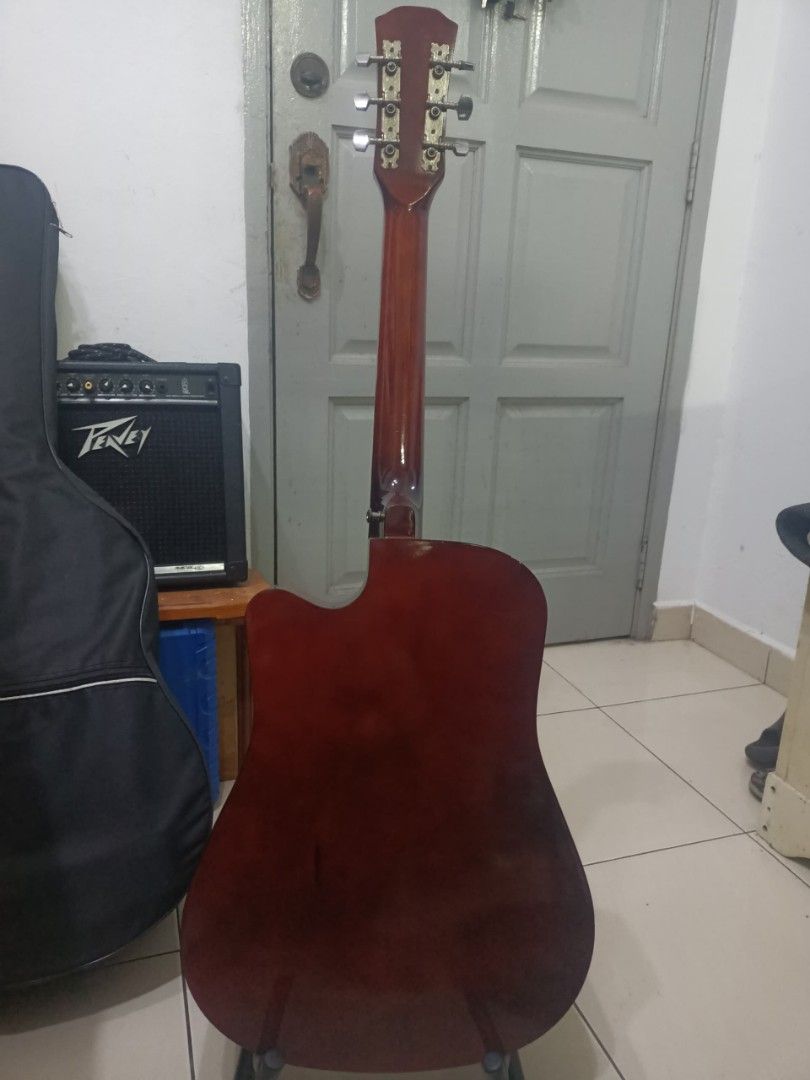 guitar acoustic / akustik gamma, Hobbies & Toys, Music & Media, Musical ...