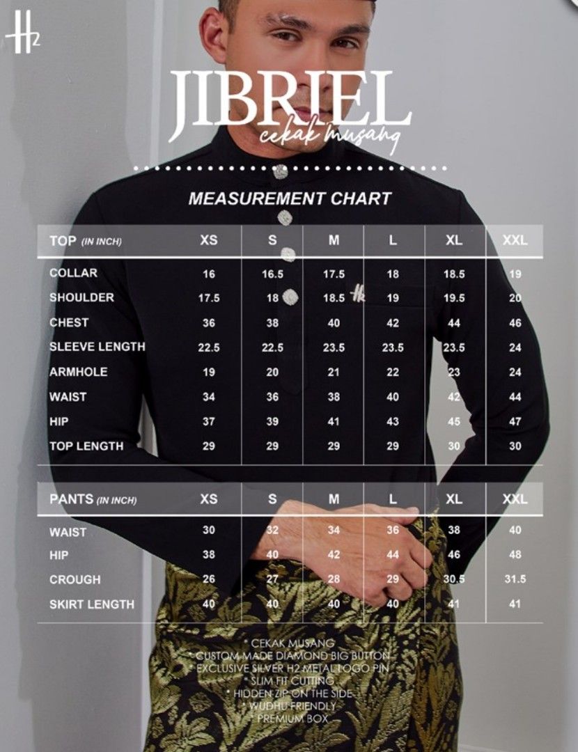 H2 Leeyanarahman JIBRIEL 2024 in Hot Red, Men's Fashion, Muslim Wear ...