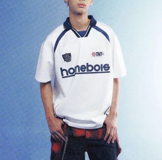 Homebois X TNTCO HOMAGE JERSEY WHITE, Men's Fashion, Tops & Sets ...