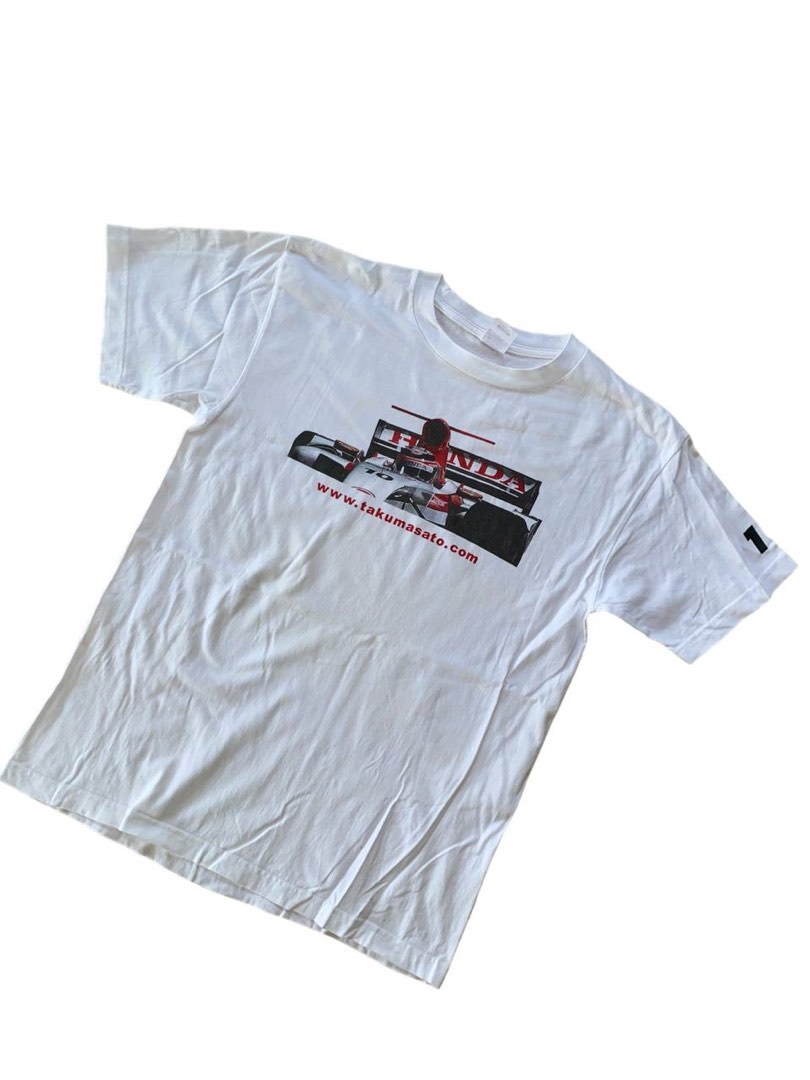 Honda formula 1 Tshirt, Men's Fashion, Tops & Sets, Tshirts & Polo ...