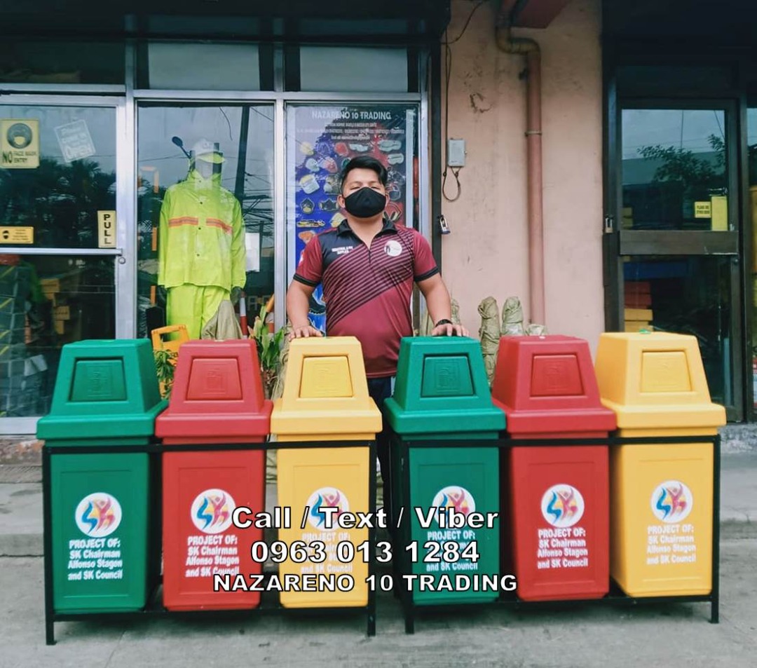 Hooded trash bin segregation in, Commercial & Industrial, Industrial ...