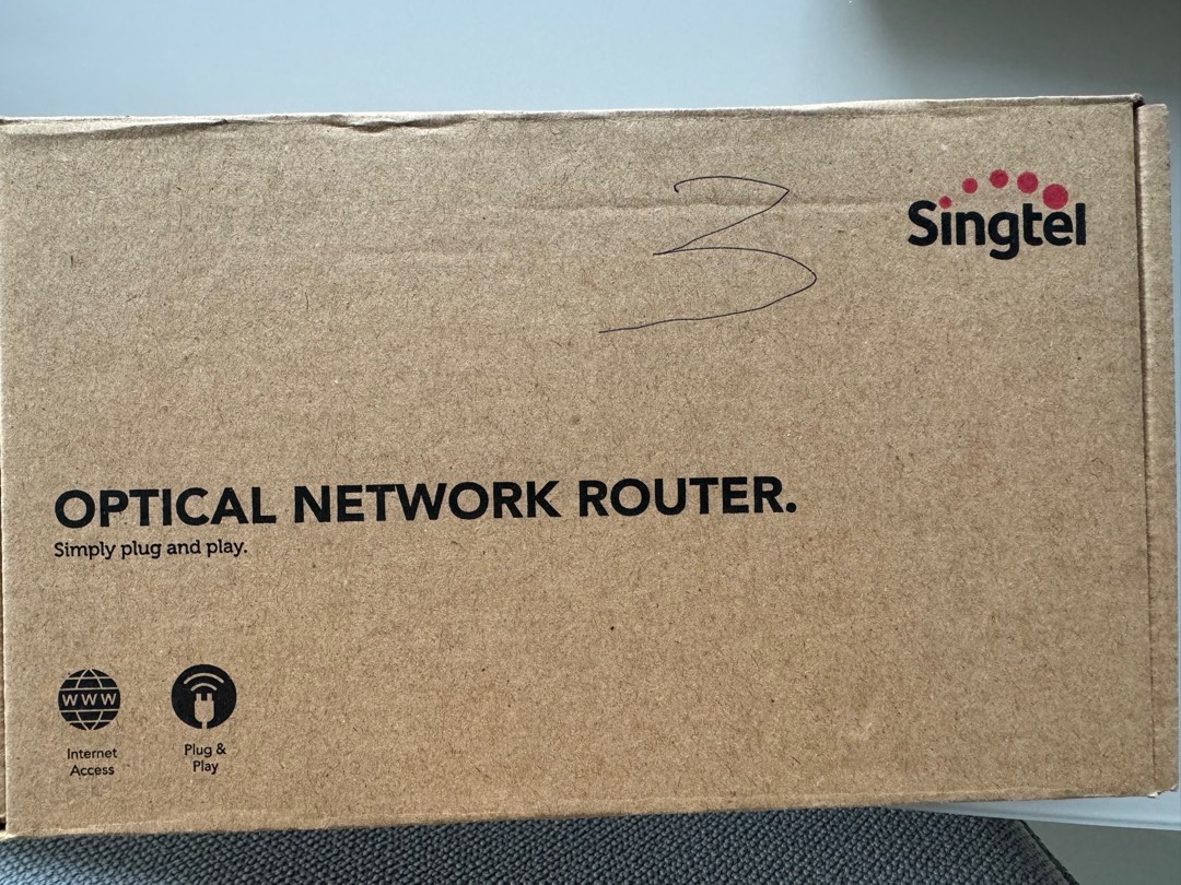 Huawei Singtel Fiber terminal, Computers & Tech, Parts & Accessories ...