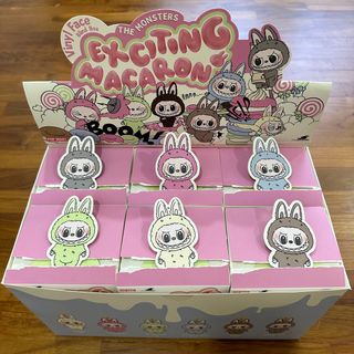 WTS Popmart Labubu Exciting Macaron V1 Sesame Bean Toffee, Hobbies ...