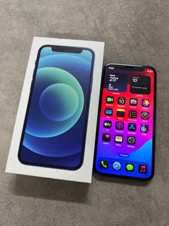 iPhone 12 mini Blue 128GB, Mobile Phones & Gadgets, Mobile Phones ...